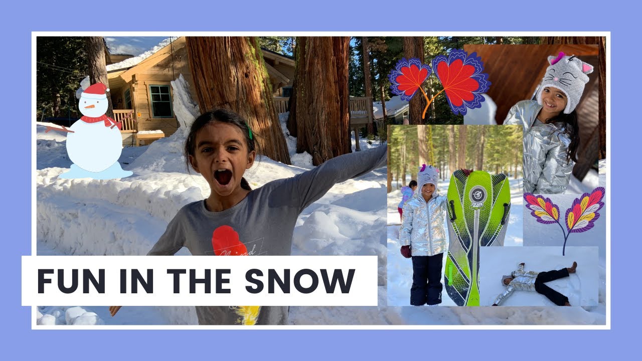 Fun day in the snow!! - YouTube