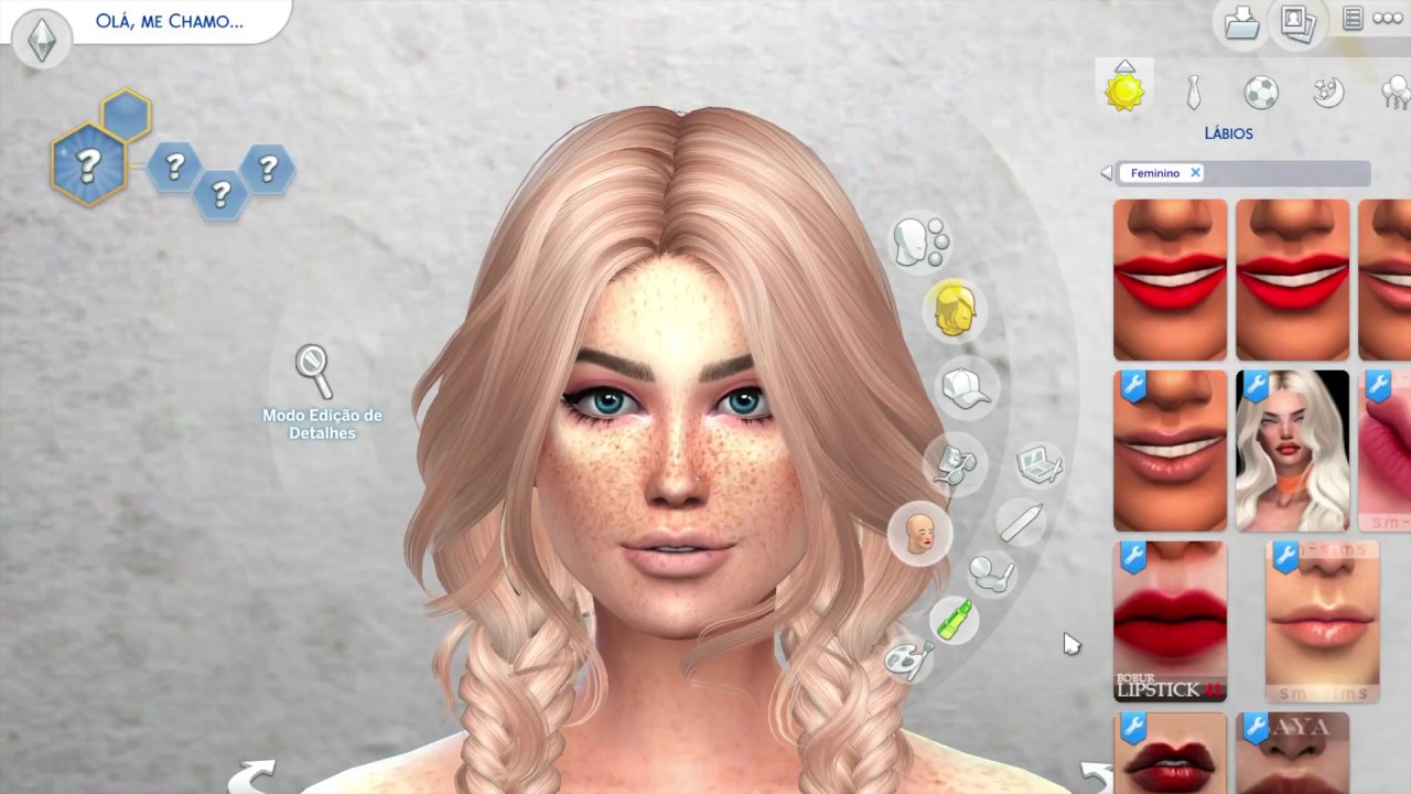 The Sims 4 - Ju Falleiros - YouTube