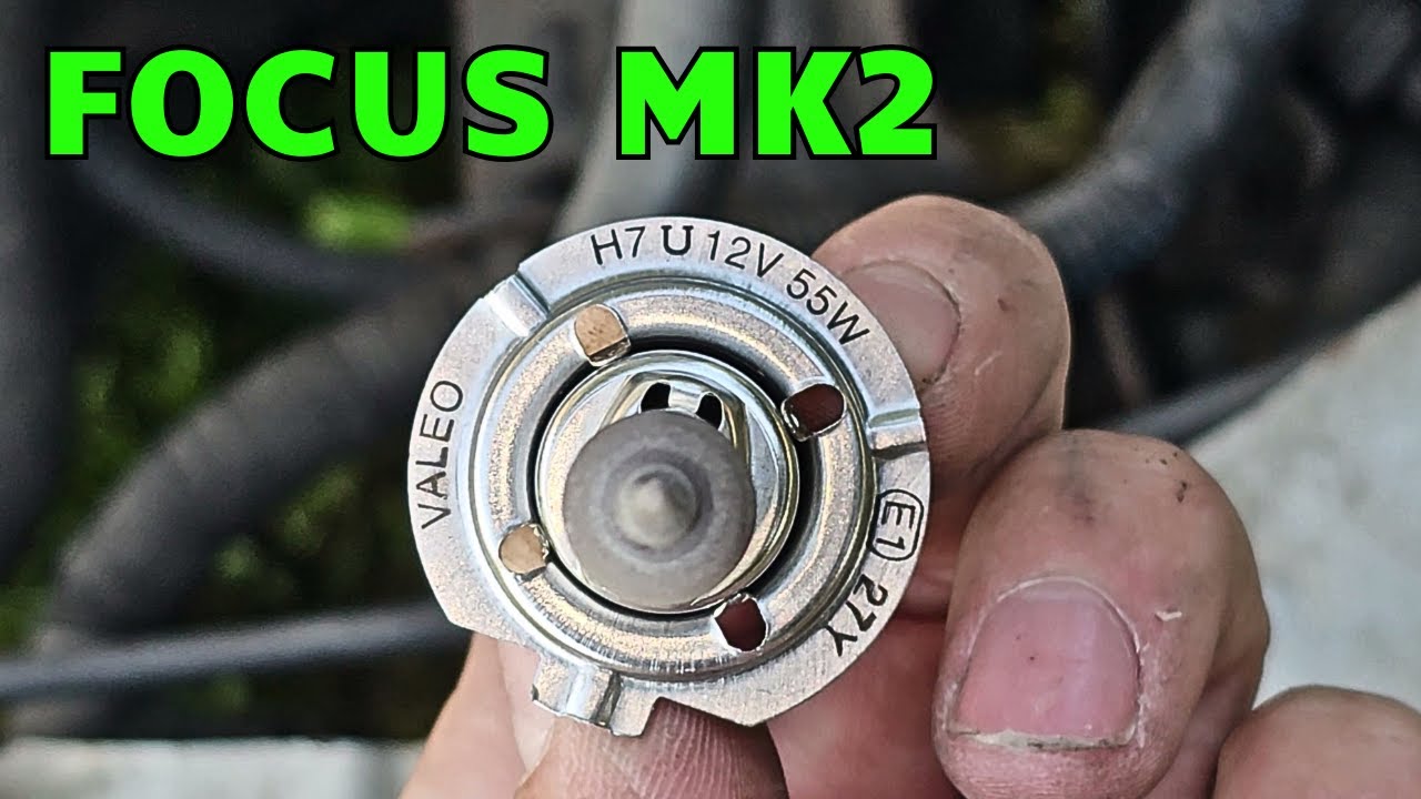 Wymiana Żarówki Ford Focus MK2 | H7 | - Szybki Poradnik - YouTube