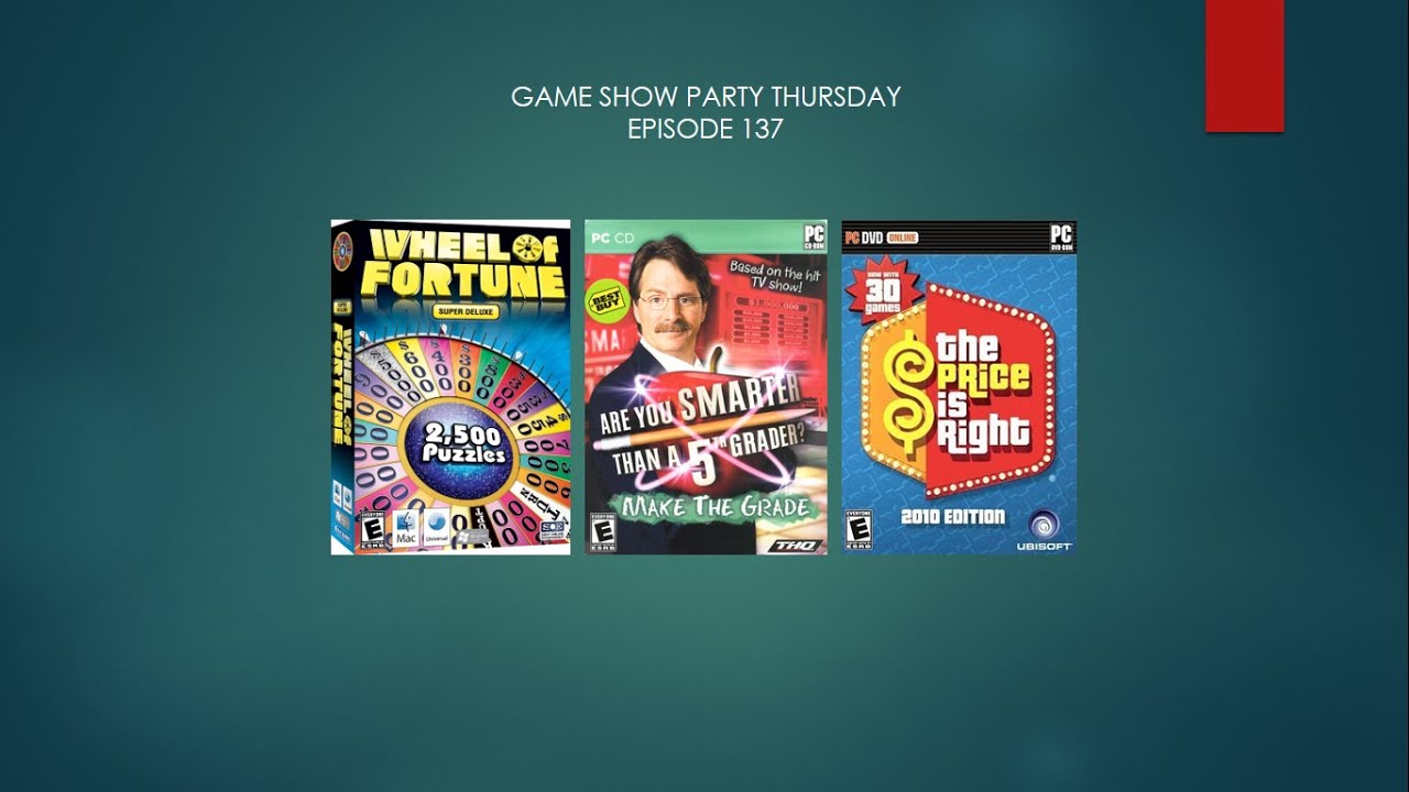 Game Show Party Thursday Episode 136 - YouTube