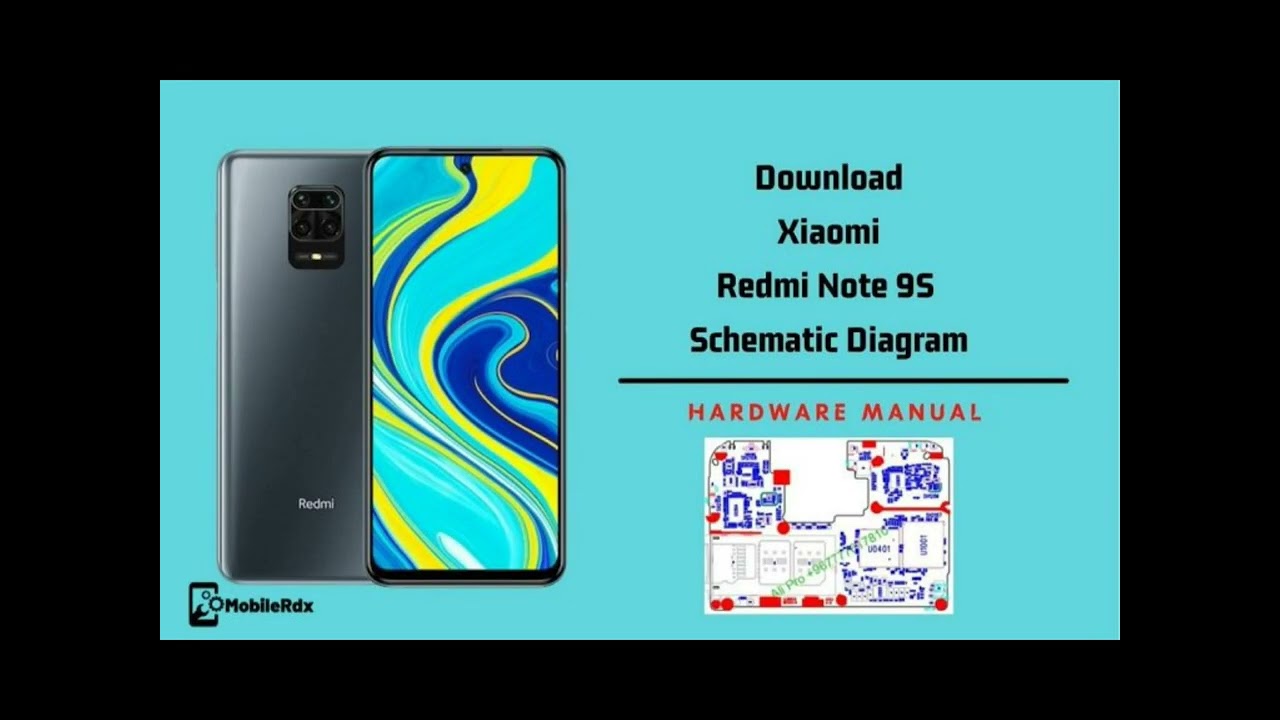 xiaomi Note 9S Redmi Note 9 Pro schematic service ways ic solution ...