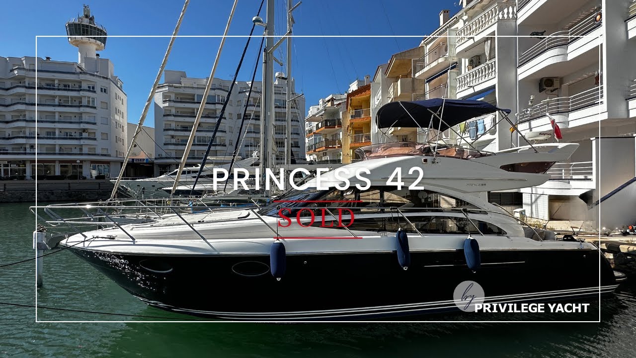[SOLD] Princess 42 - Privilege Yacht - YouTube