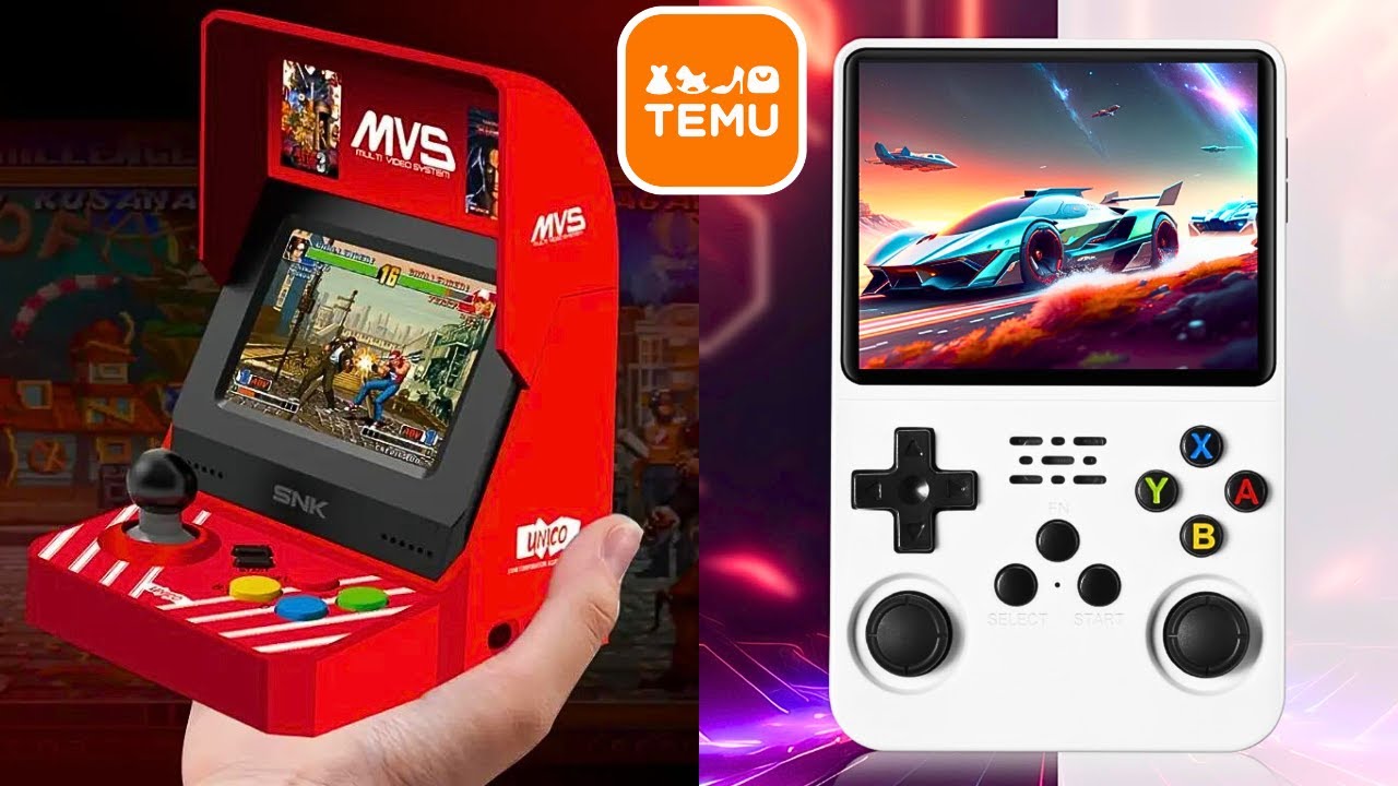 Mejores consolas portatiles Temu🔥 - YouTube