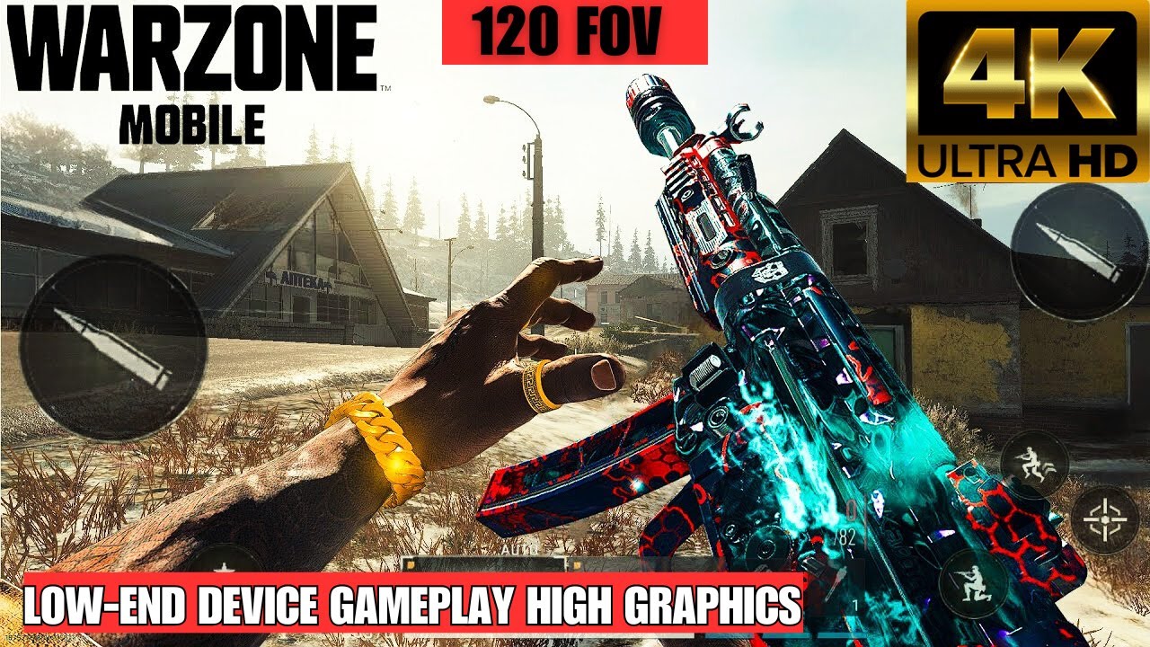 Warzone Mobile Low-end Device Gameplay | High Graphics Smooth Gameplay ...