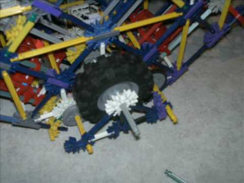 K'nex V8 engine pt 2 - YouTube