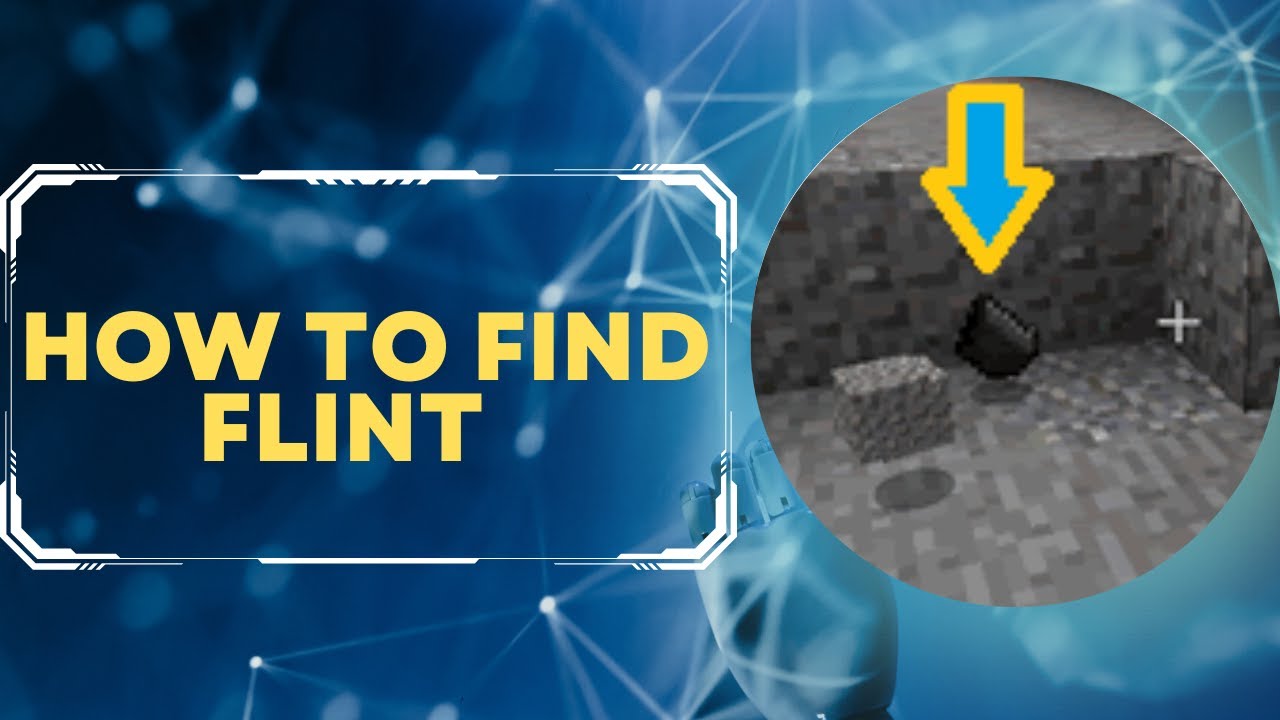 How To Find Flint in Minecraft | All edition - YouTube