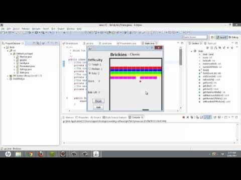 Java Swing Game Programming - Brick Game - YouTube
