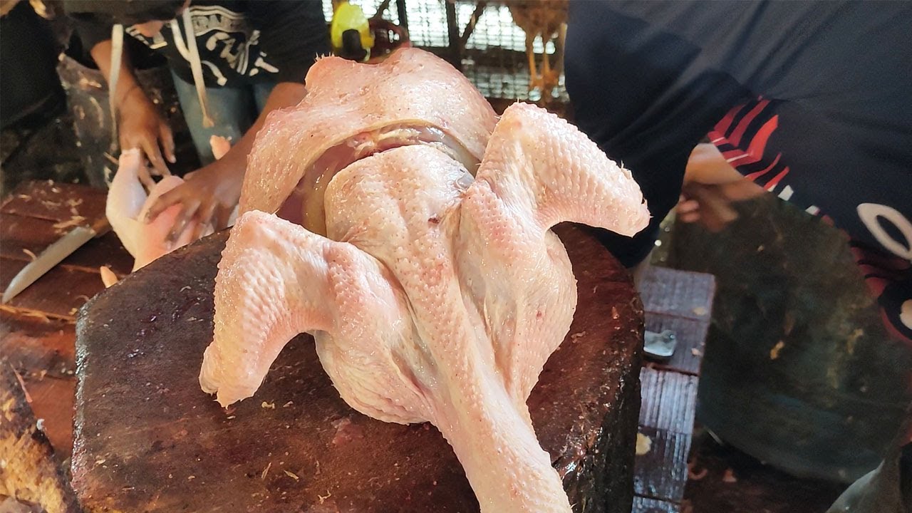 Most Creative Chicken Cutting Skills By Professional Cutter || Best ...