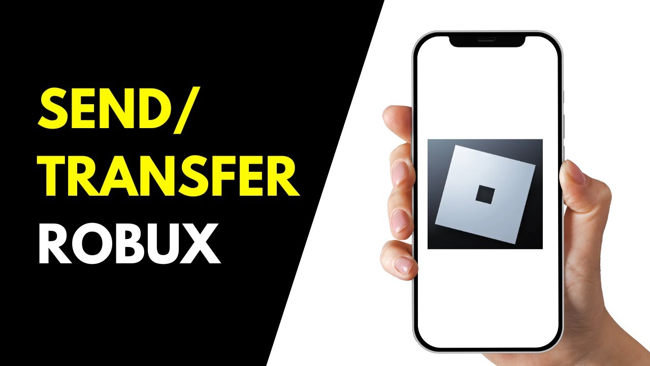 How To Give Robux To People In Roblox Mobile | Send Robux On Roblox ...