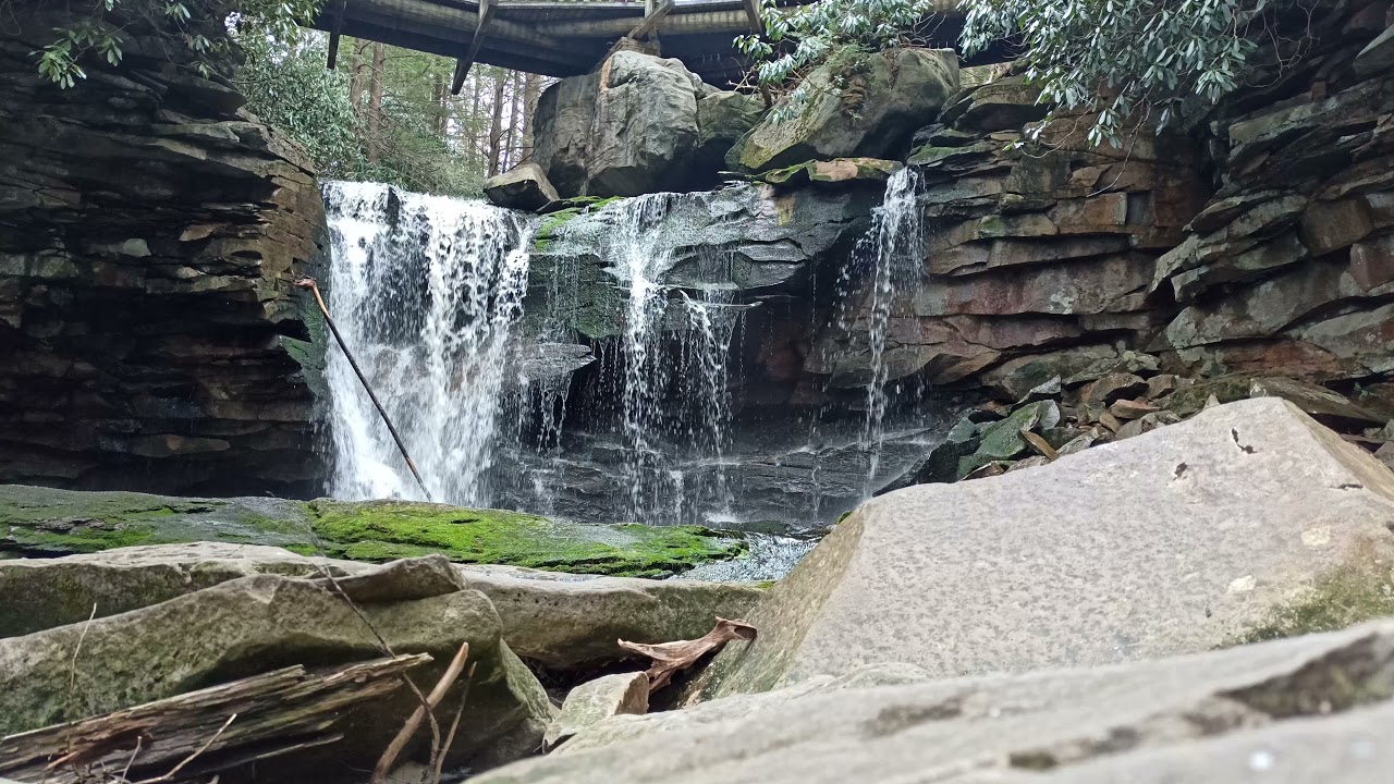 Elakala Falls in Blackwater Falls State Park, WV - YouTube