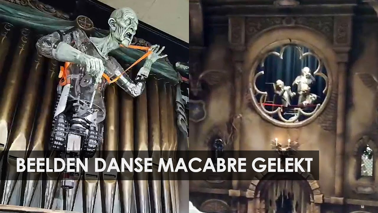 Beelden uitgelekt van nieuwe Efteling-attractie Danse Macabre in aanbouw: animatronics, decors ...