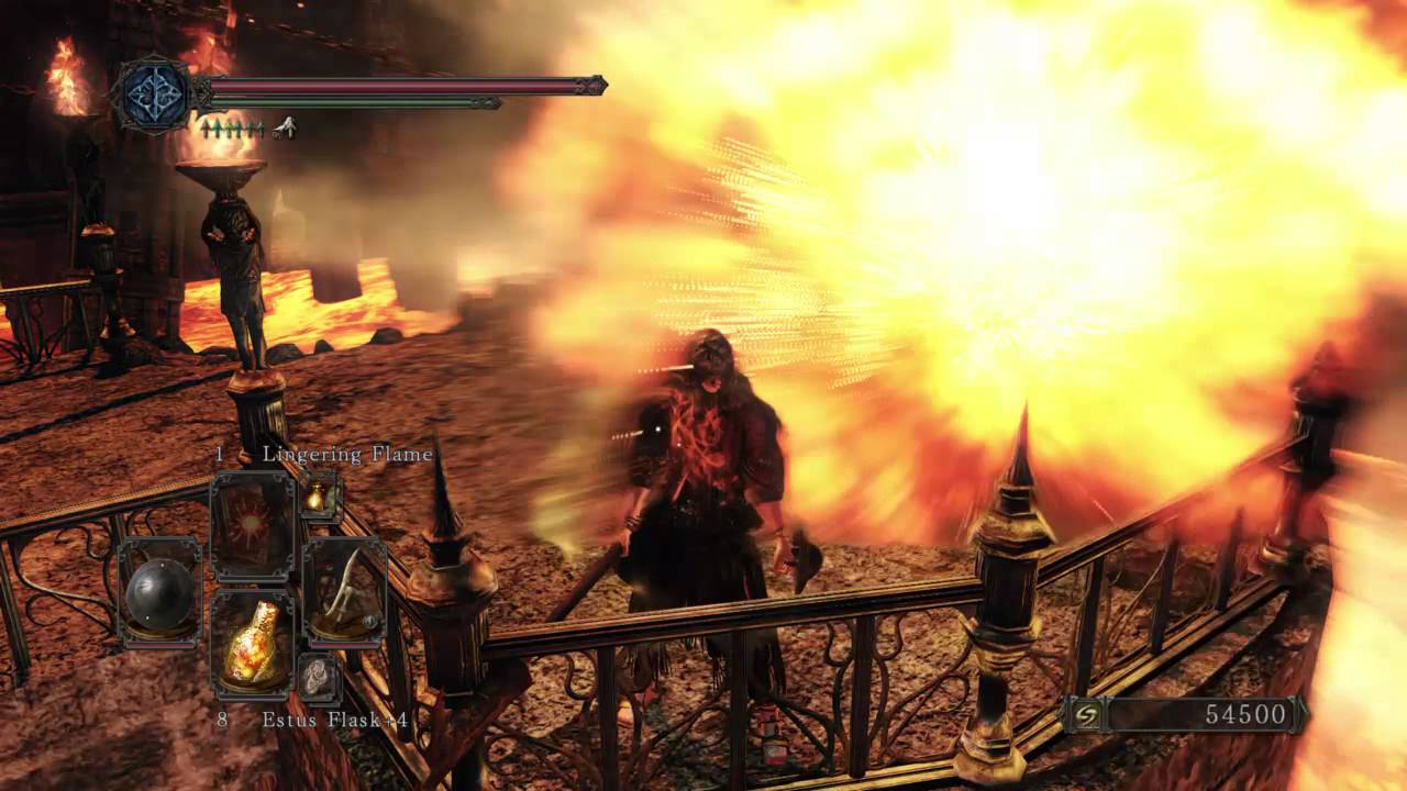 Real use of lingering flame - YouTube
