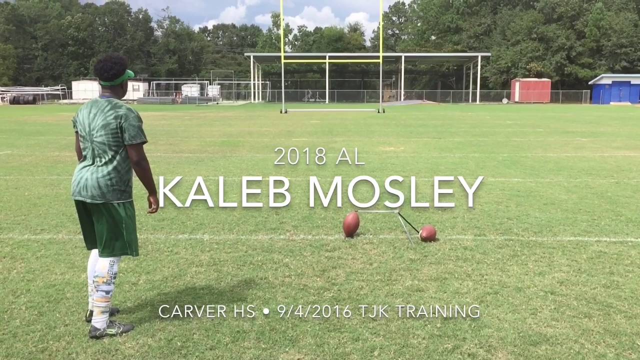 Kaleb Mosley 2018 • 11 Consecutive Field Goals on College Posts • Uncut ...