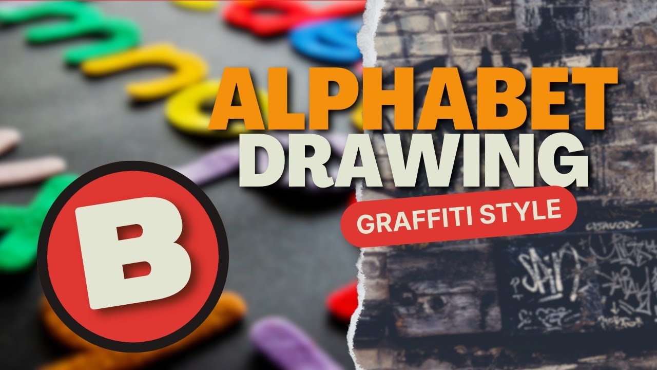 Draw and Learn the Alphabet 📝 Letter «B» in different Graffiti styles 😎 ...