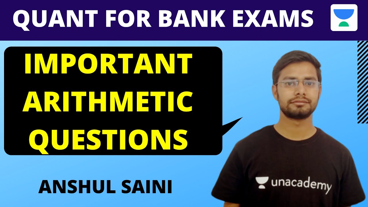 Important Arithmetic Questions For Bank Exams By Anshul Saini YouTube important-arithmetic-questions-for-bank-exams-by-anshul-saini-youtube