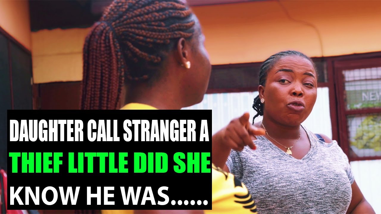 DAUGHTER CALLED A STRANGER THIEF LITTLE DID SHE KNOW HE WAS ……@DharMann ...