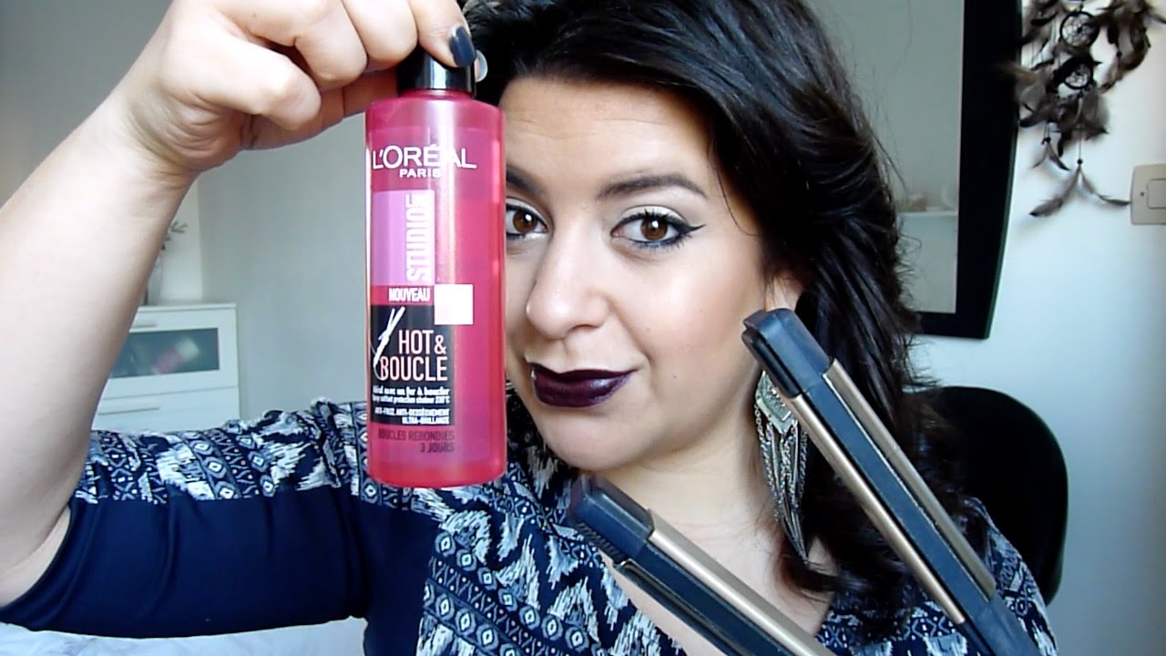 coiffure ondulations - YouTube