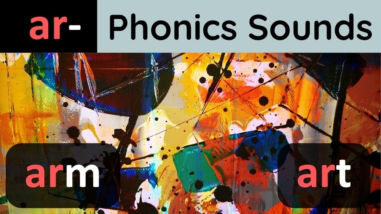 ar- Beginning Phonics Sound "ar " Words Practice - YouTube