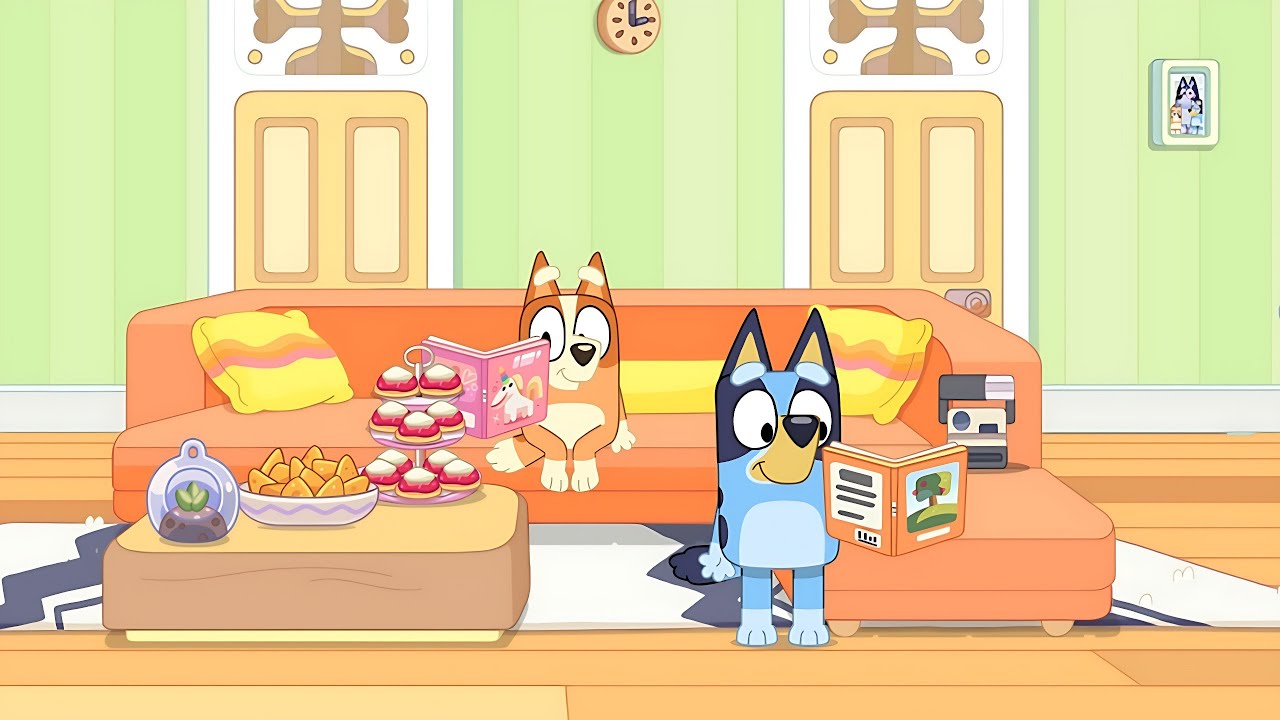 Bluey And Bingo Spent time in alone room - YouTube