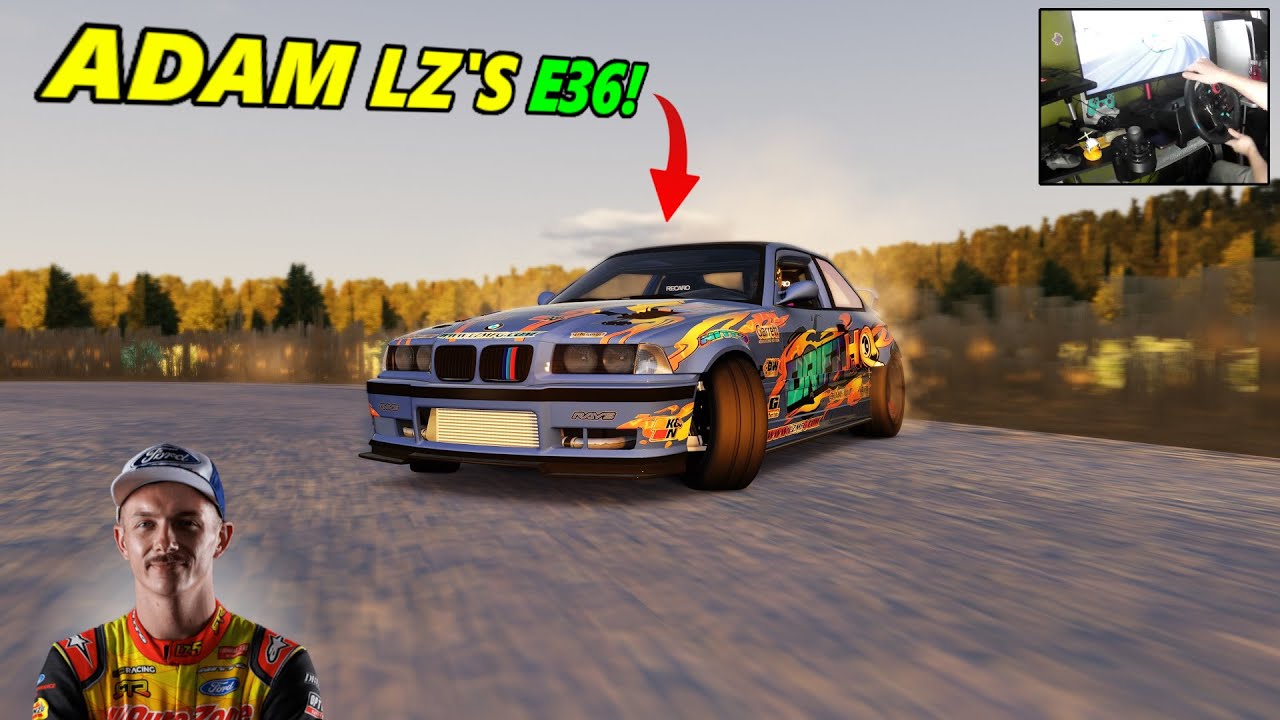 Adam LZ's E36 Formula Drift Car Is In Assetto Corsa! - YouTube