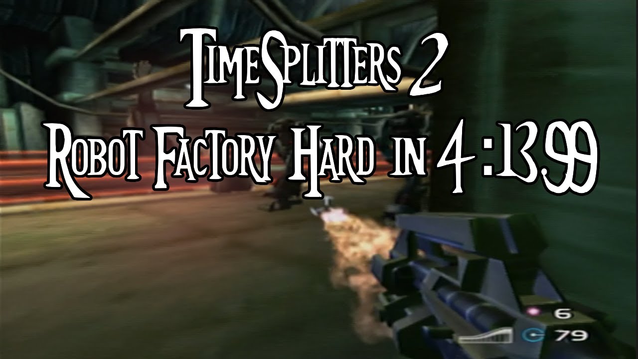 TimeSplitters 2 Robot Factory Hard In 4:13.99 [Former World Record ...
