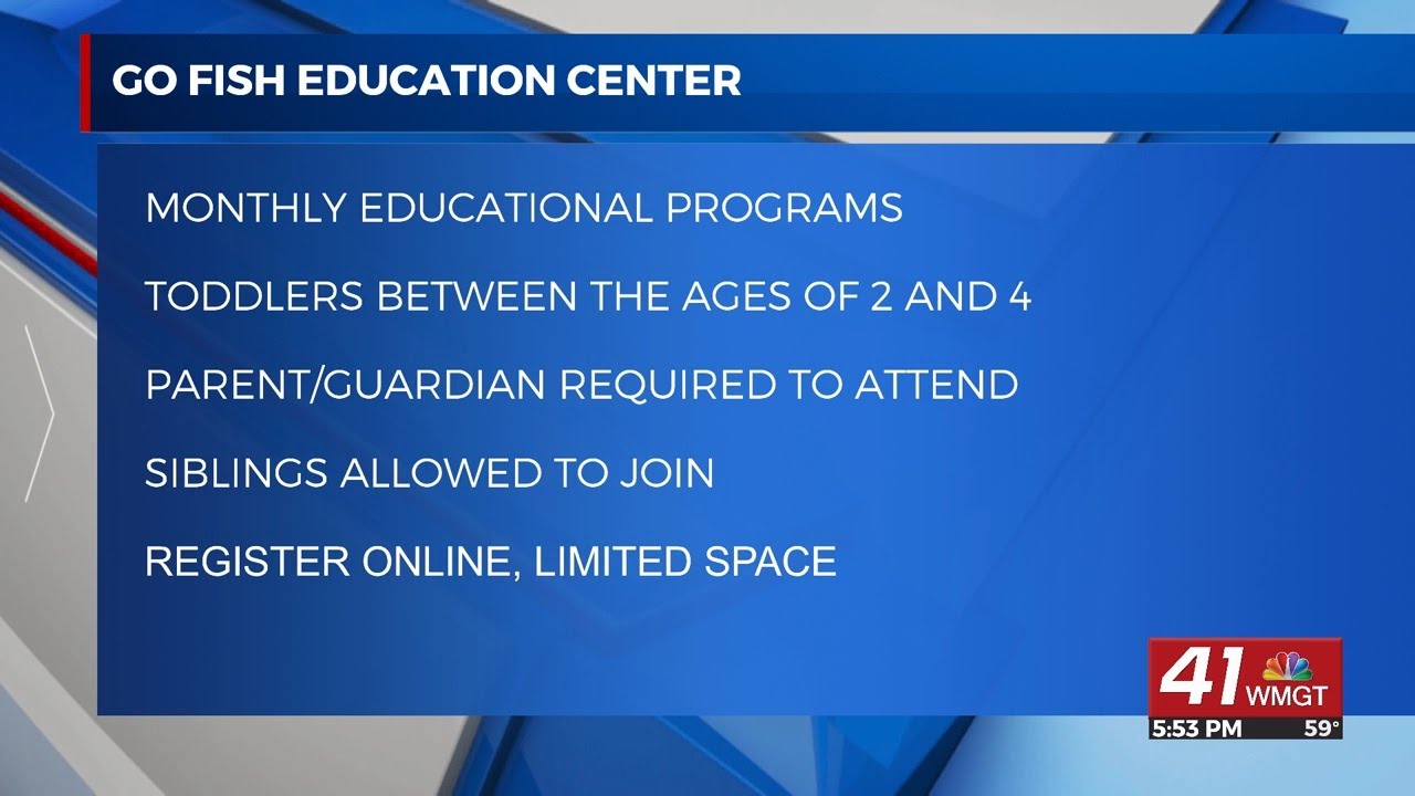 Go Fish Education Center is opening availability for their monthly ...