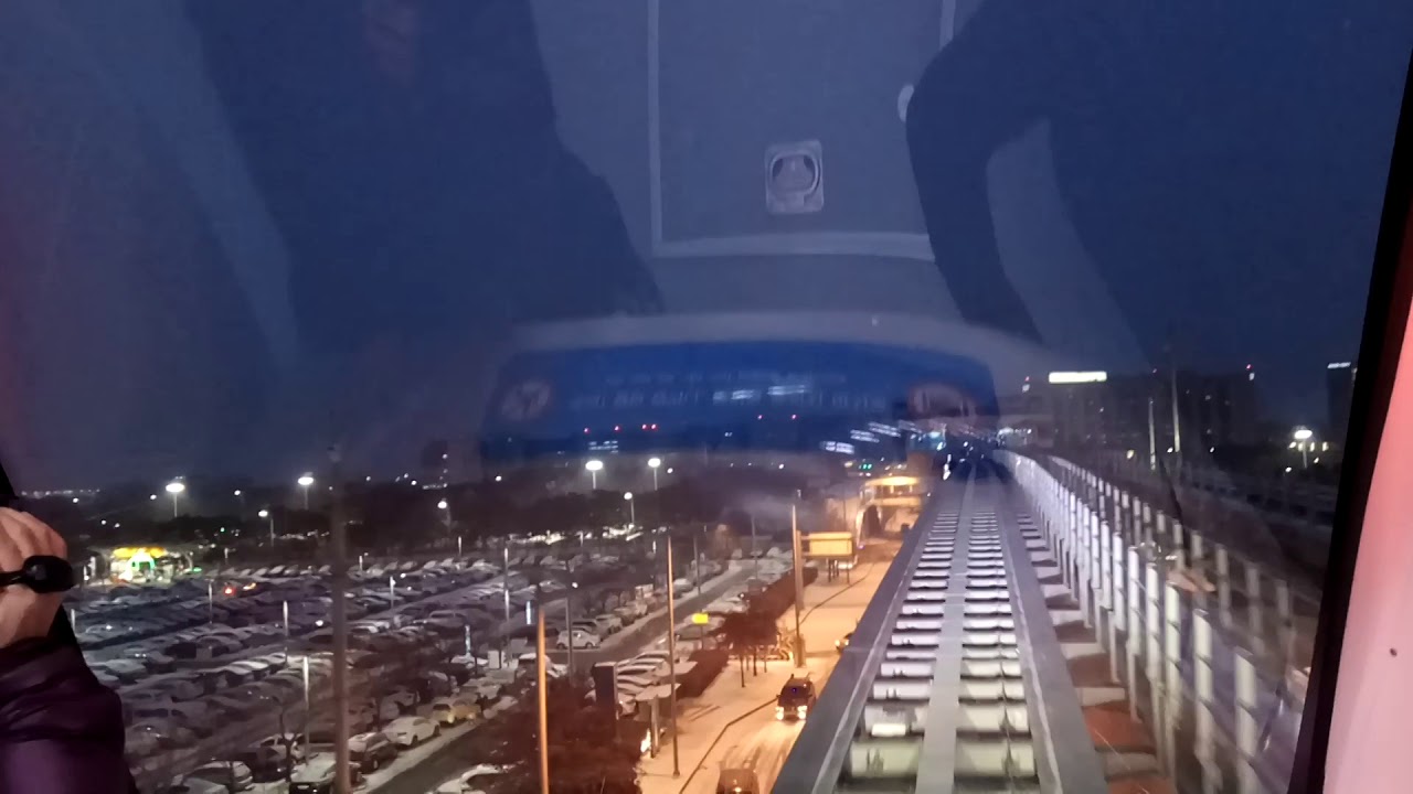 Inside Incheon Airport Maglev Train @ Incheon Airport, Korea 20180113 ...
