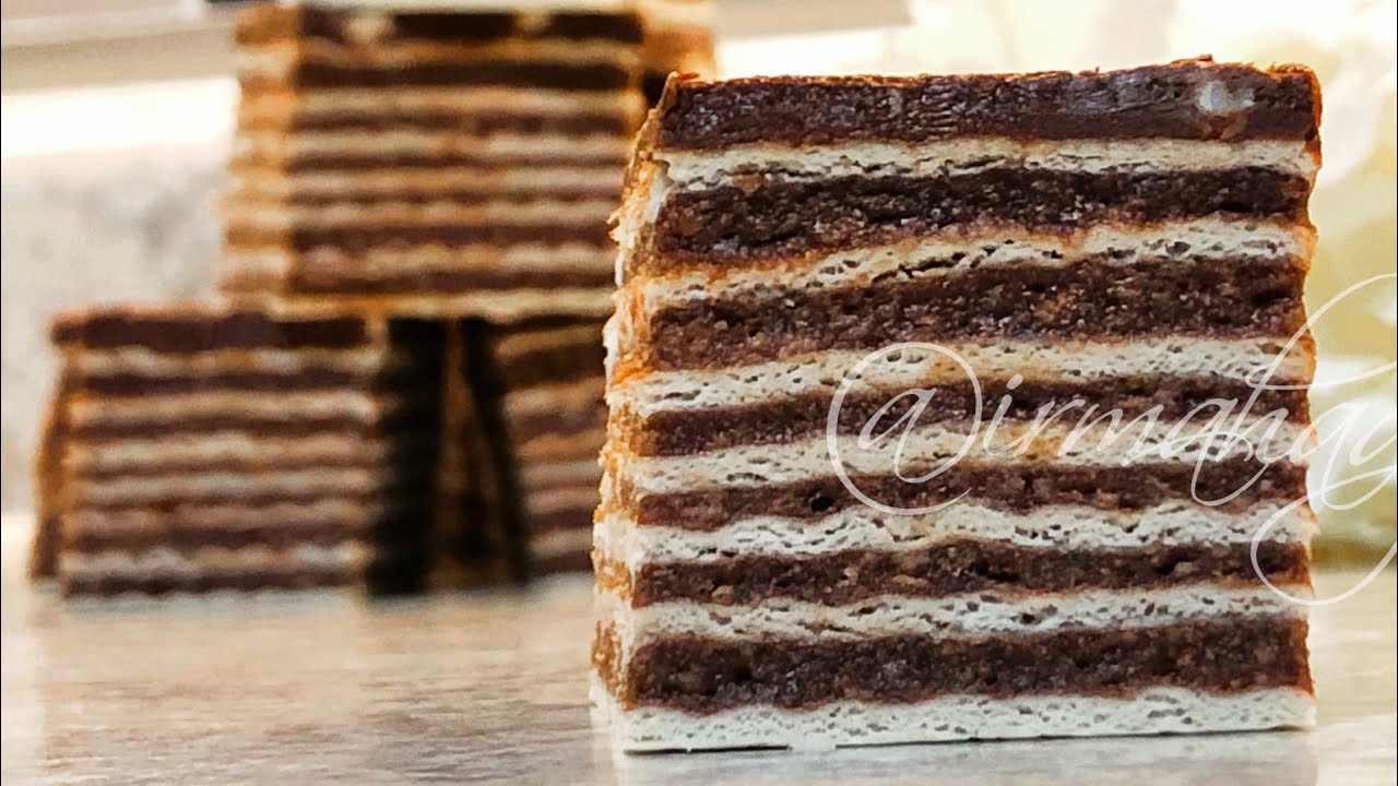 Chocolate Rozen Cake - Rozen Kolac - Easy Layered Cake- Irma's Sofra ...