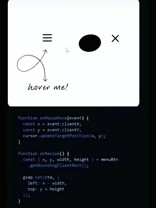 Sticky Cursor By Using Html Css And Javascript Codingforbegginers Programminglanguage