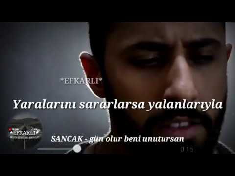 SANCAK - gün olur beni unutursan & sözleriyle