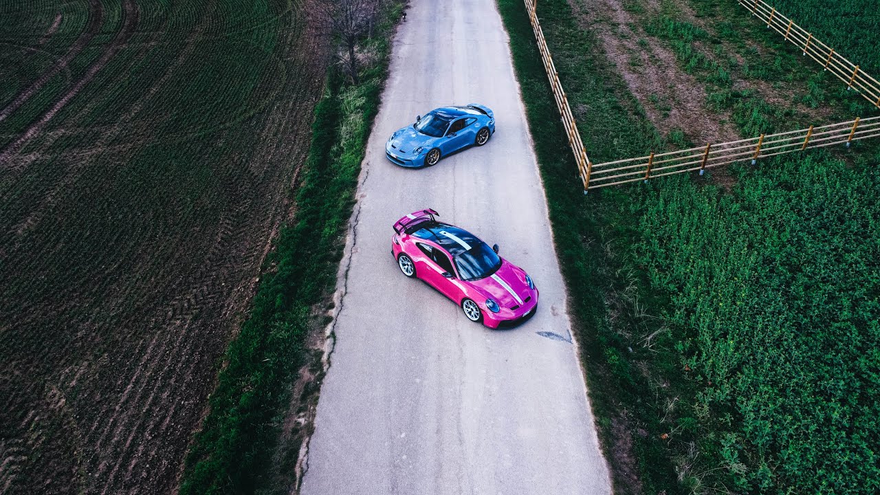 Porsche 992 GT3 Ruby Star & GT3 Touring 4K - YouTube