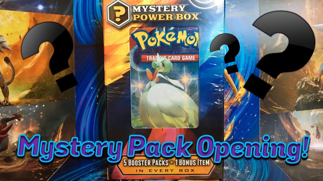 Pokemon Mystery Pack Box Opening! Check Out These Pulls! - YouTube