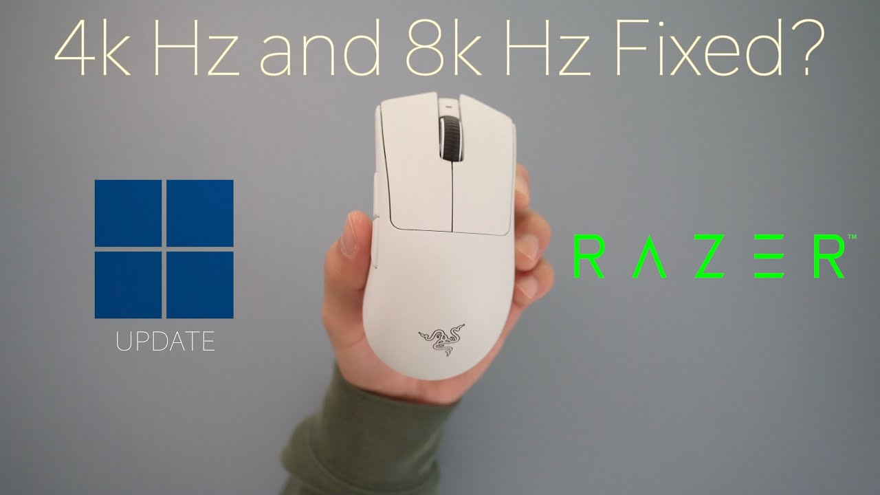 4k 8k Hz Mouse Lag Fix? Testing the Windows 11 Update - YouTube