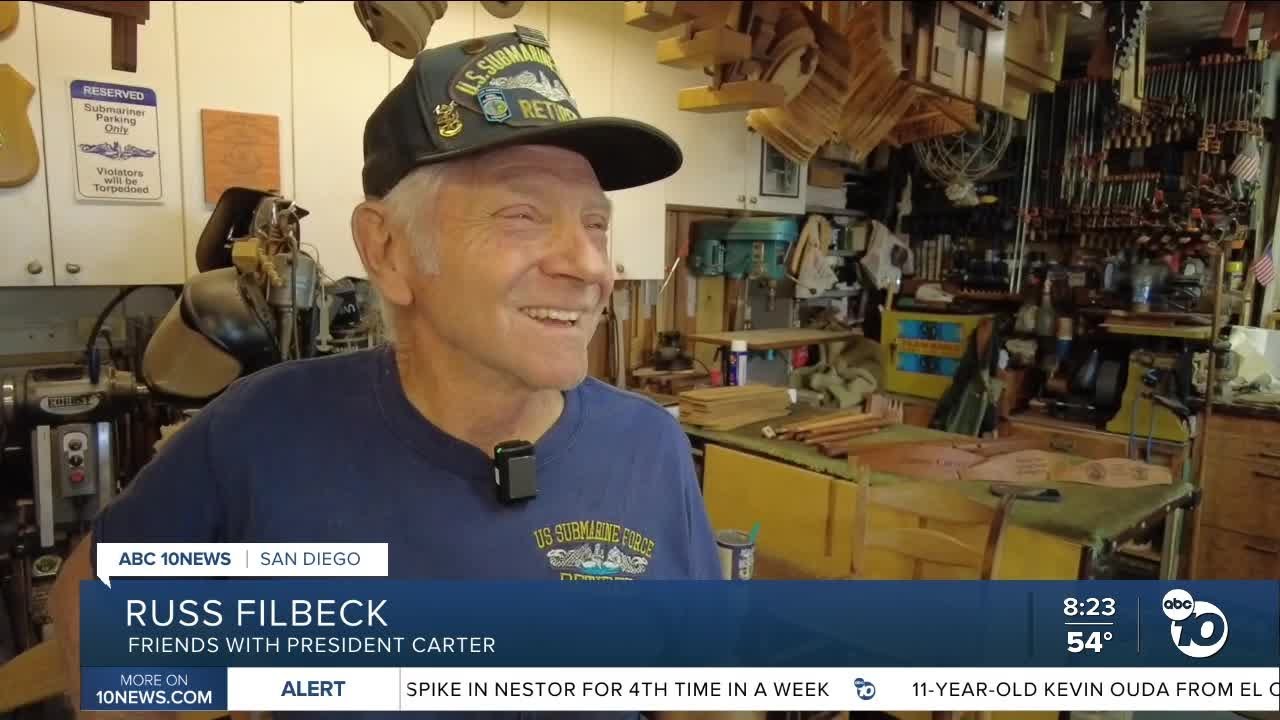 Carter had a 'kindred spirits' relationship local man through ...