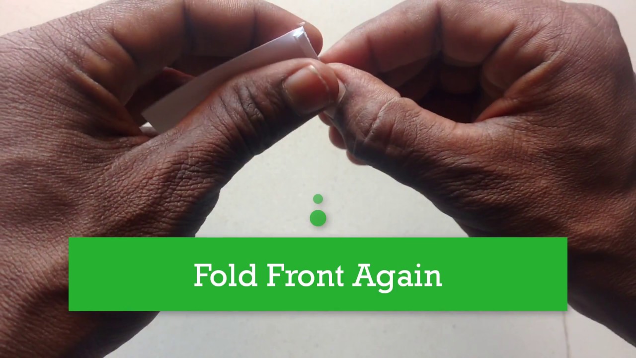 How to make a Roach or Filter Paper for Joint - YouTube