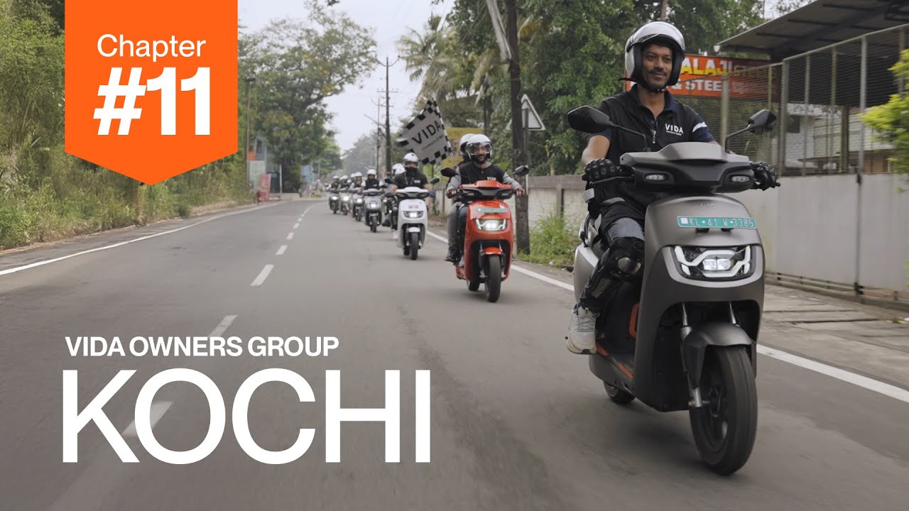 VIDA Owners Group | Chapter #11: Kochi | Electric Scooters India - YouTube