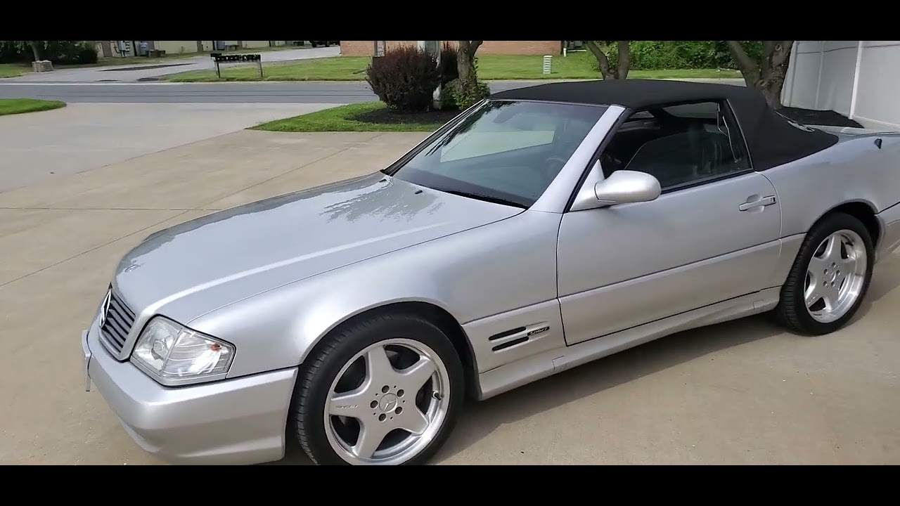 2000 MB SL500 AMG Sport 42K Miles Walk Around Video - YouTube