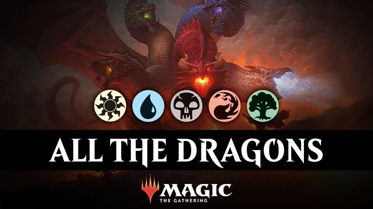 ☀️💧💀🔥🌳 FIVE COLOR DRAGONS | Tier 1 Ranked MTG Arena Alchemy Deck Guide ...