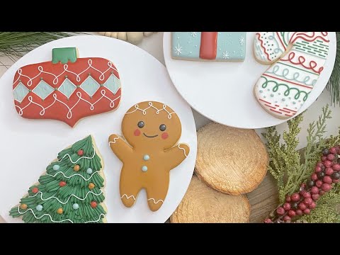 Cozy Christmas Cookie Decorating - YouTube