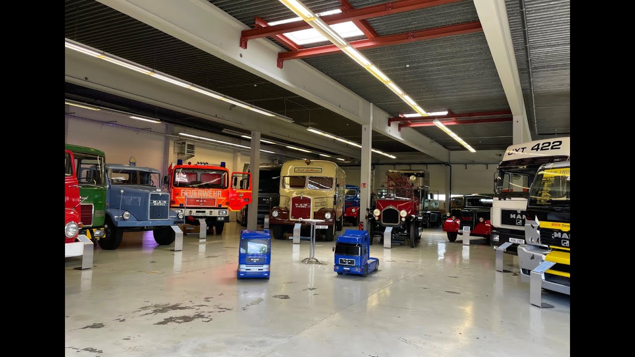 MAN Trucks & Buses Factory Oldtimers Collection Munich Visit July 2023 ...