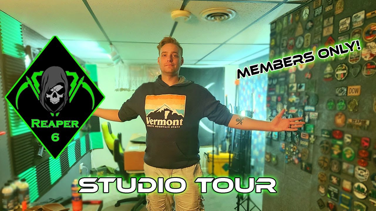 Reaper 6 Airsoft Studio tour! - YouTube