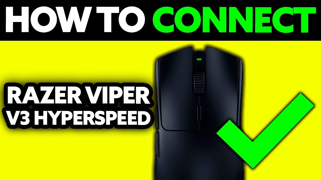 How To Connect Razer Viper V3 Hyperspeed (2025) - Step by Step - YouTube