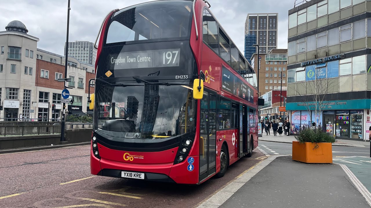 FRV Route 197: Peckham To Croydon Town Centre - YouTube
