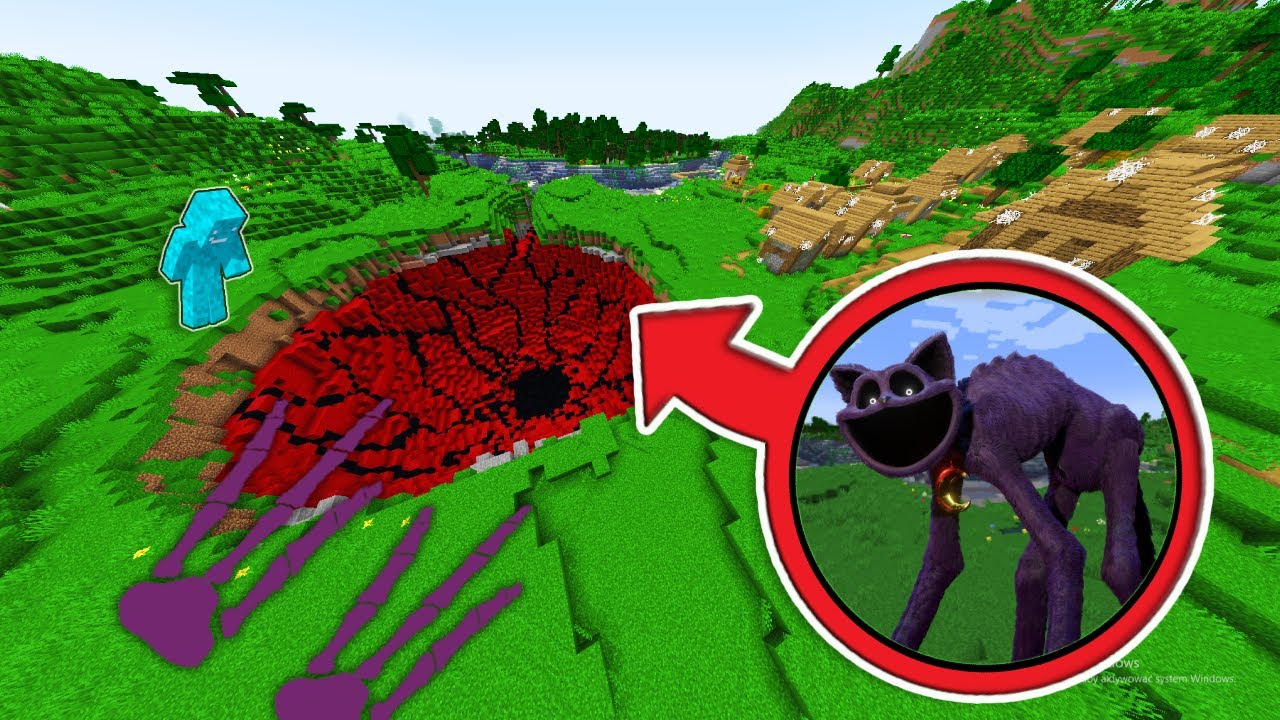 CAT NAP POJAWIŁ SIĘ W MOIM MIEŚCIE w minecraft - YouTube