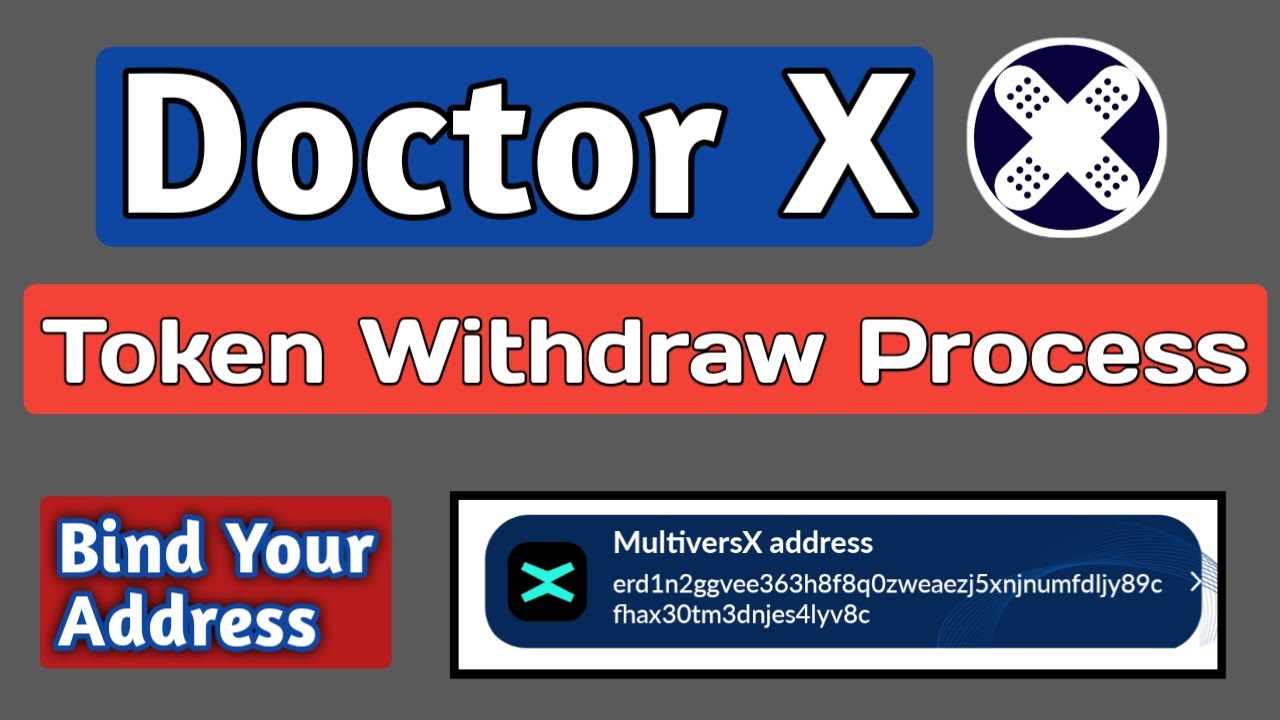 Doctor x Token Withdraw Process | Doctor x k Token Withdraw Krnay Ka ...