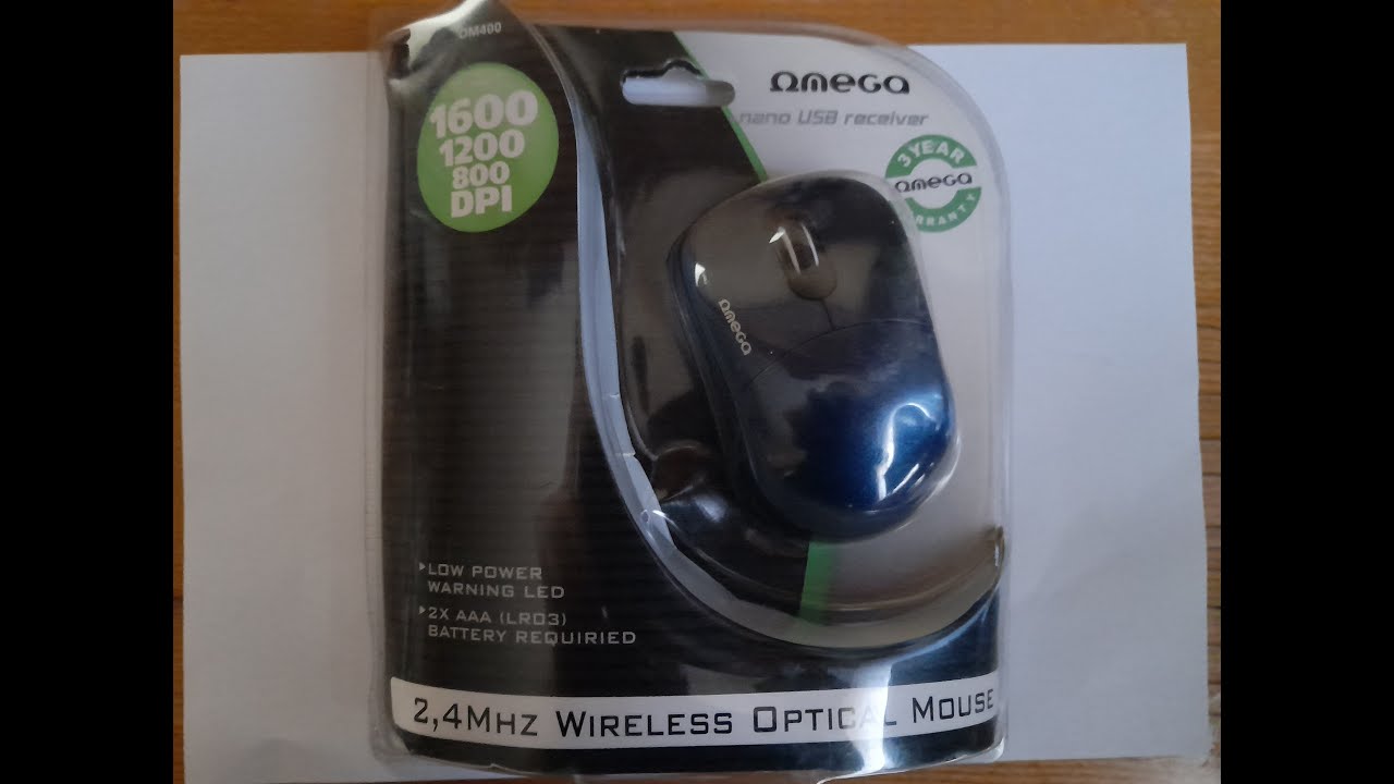 Omega OM400 2,4 wireless optical mouse. Ennek a 10 éves kínainak is ...