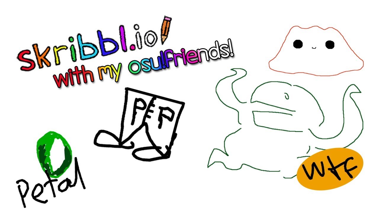 Skribbl.io Funny Moments | Drawing Shenanigans with my osu! Malaysia ...