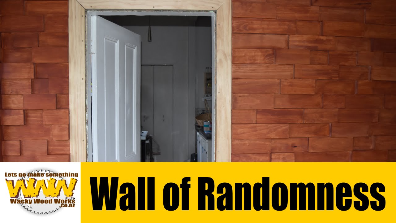 Wall of Randomness - Part 2 - Wacky Wood Works - YouTube