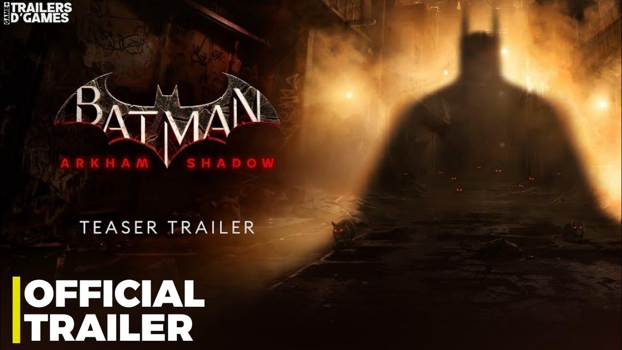 Batman: Arkham Shadow (Meta Quest VR) Reveal Teaser - YouTube