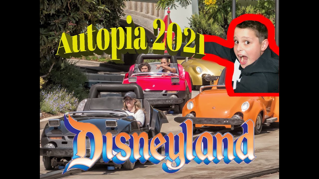 Disneyland Autopia. Car blew up! - YouTube